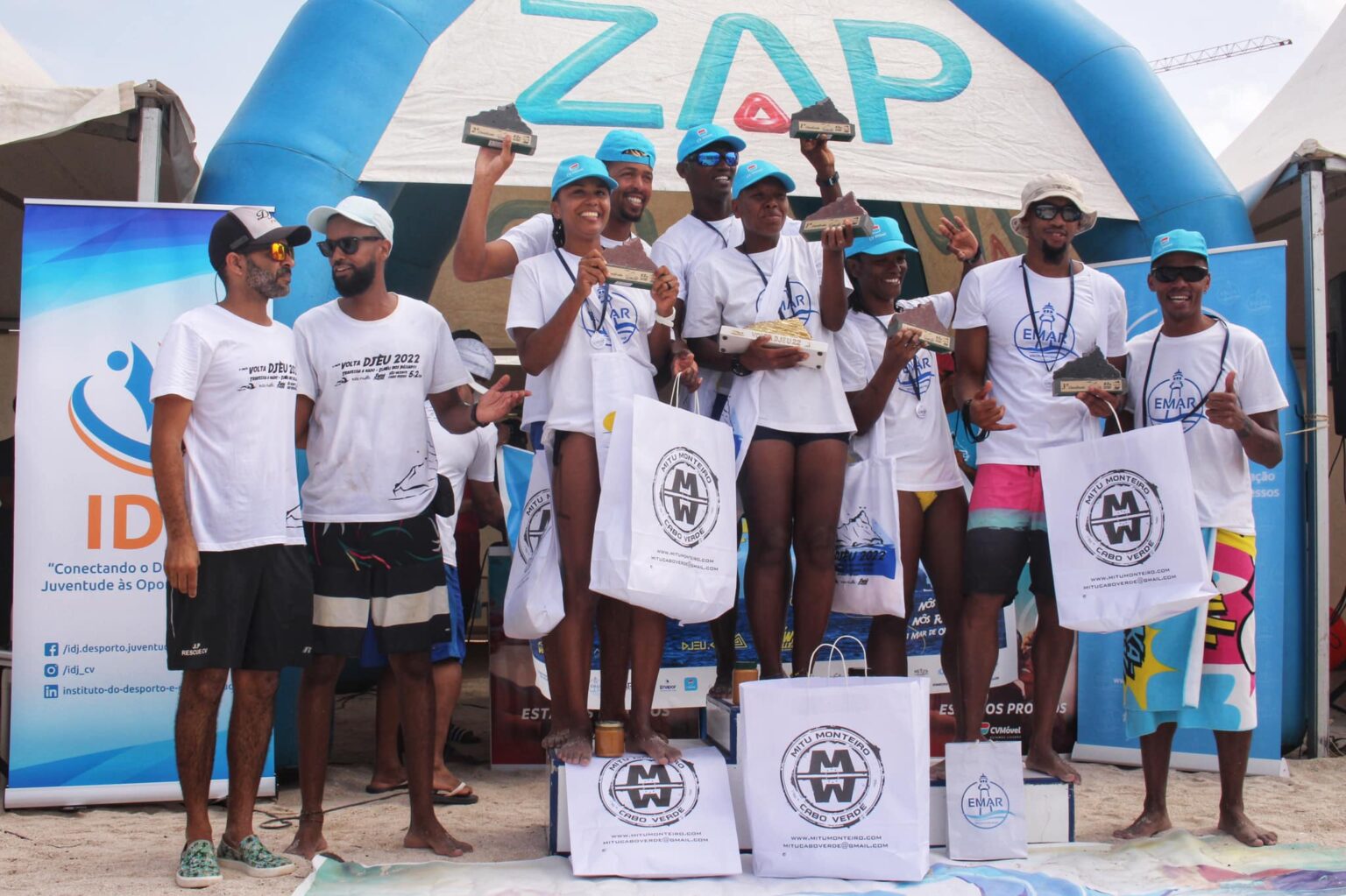 São Vicente/Volta Djeu: Organização satisfeito com a participação ...